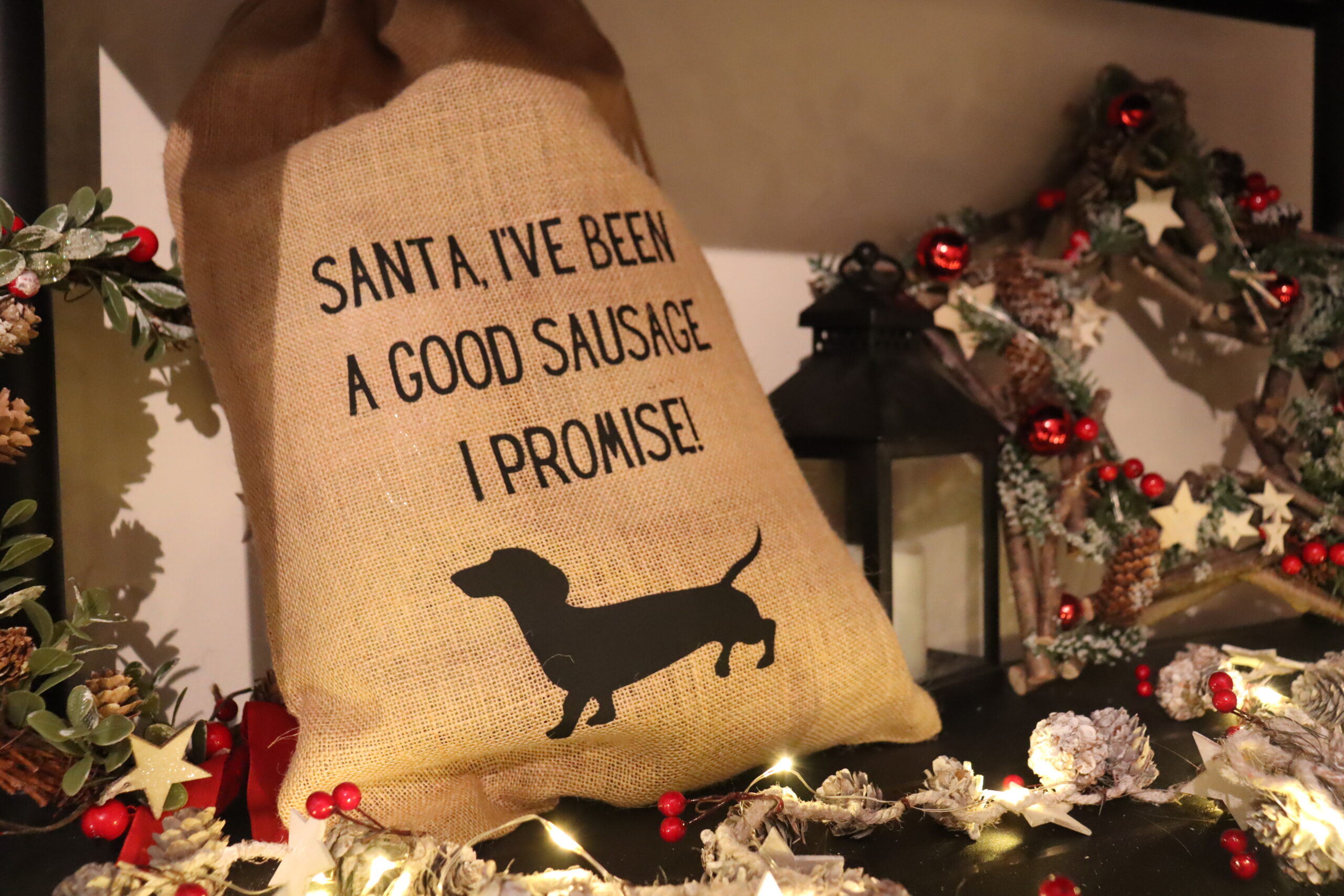 Personalised Santa Sack - Harry and Ginny Designs