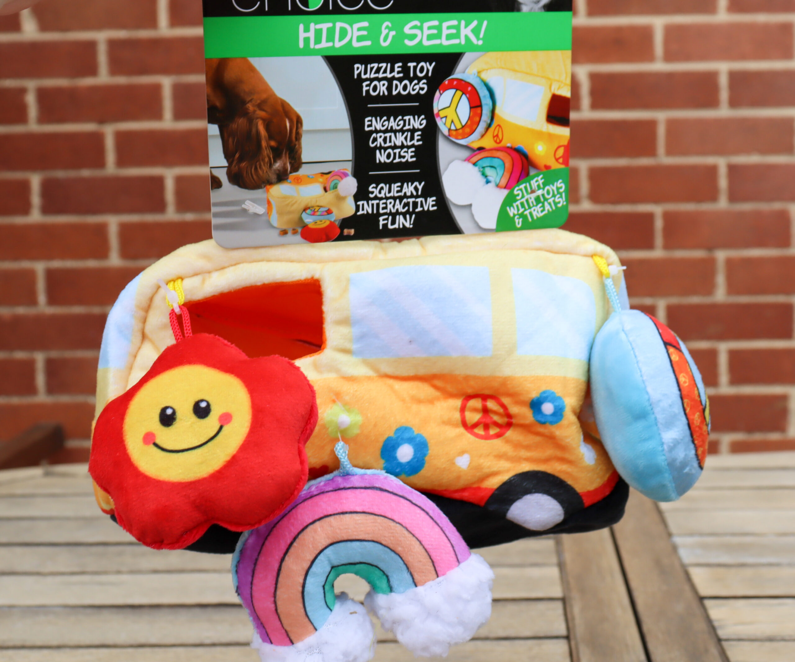 Hide and Seek Toy - Campervan - Harry and Ginny Designs